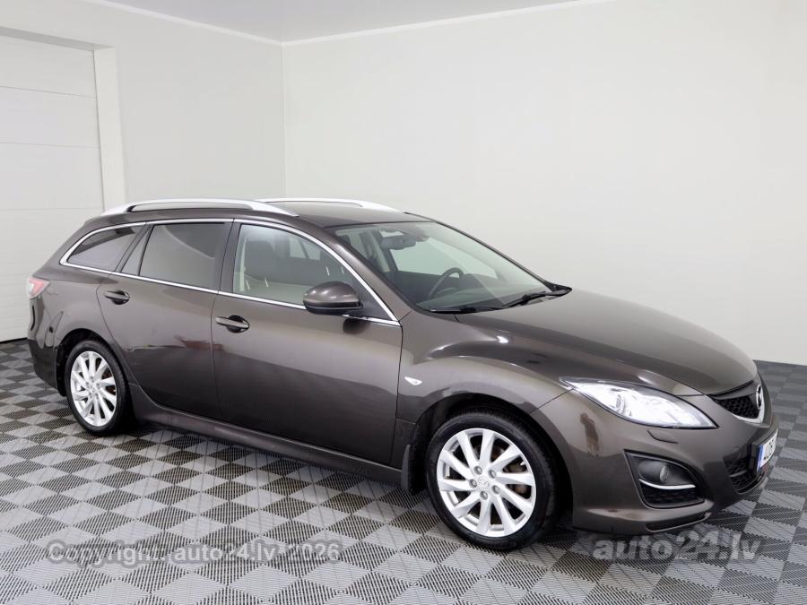 Brown Mazda 6 2012 in Tallinn, with an engine capacity of 2.00 L and mileage of 233 thousand km for 3699 €, photo 1 on AUTOMOTO.COM.LV
