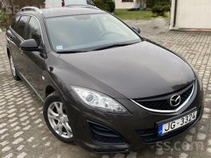 Brown Mazda 6 2013 in Riga, with an engine capacity of 1.80 L and mileage of 244 thousand km for 4500 €, photo  on AUTOMOTO.COM.LV