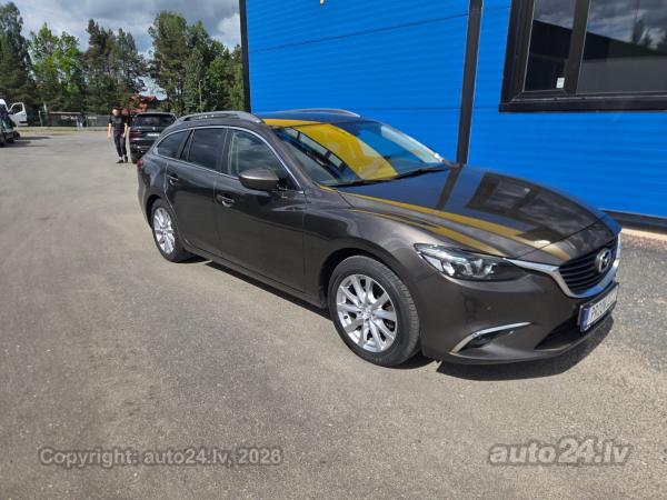 Brown Mazda 6 2015 in Tartu, with an engine capacity of 2.20 L and mileage of 196 thousand km for 6290 €, photo 1 on AUTOMOTO.COM.LV