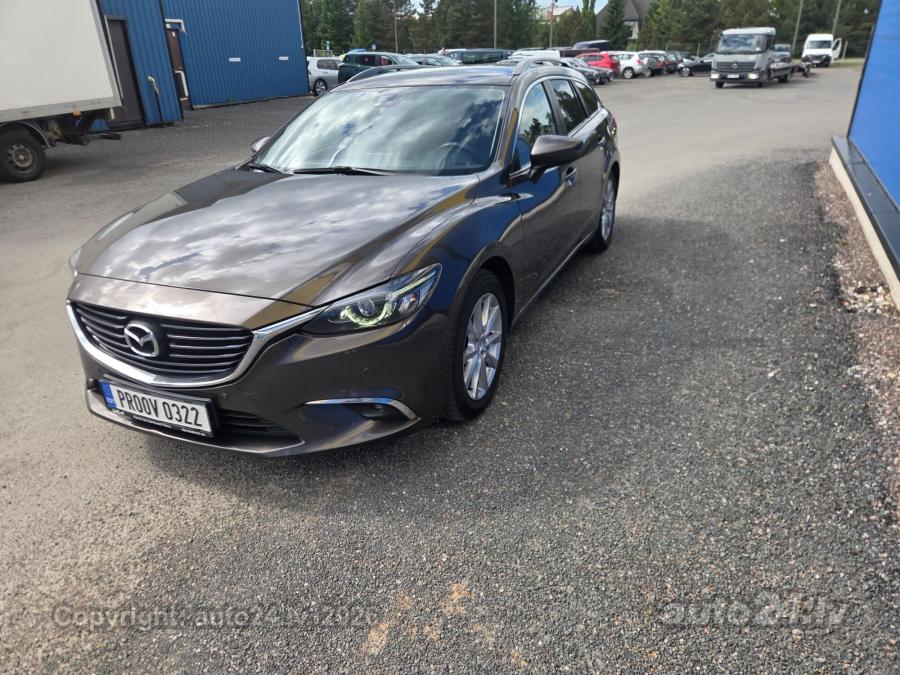 Brūns Mazda 6 2015 Tartu, ar dzinēja tilpumu 2.20 L un nobraukumu 196 tūkst. km par 6290 €, foto 7 vietnē AUTOMOTO.COM.LV