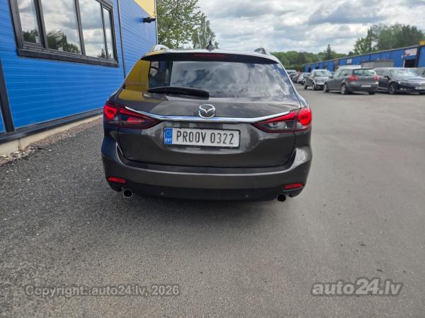 Brown Mazda 6 2015 in Tartu, with an engine capacity of 2.20 L and mileage of 196 thousand km for 6290 €, photo 7 on AUTOMOTO.COM.LV