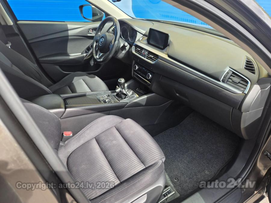 Brūns Mazda 6 2015 Tartu, ar dzinēja tilpumu 2.20 L un nobraukumu 196 tūkst. km par 6290 €, foto 10 vietnē AUTOMOTO.COM.LV