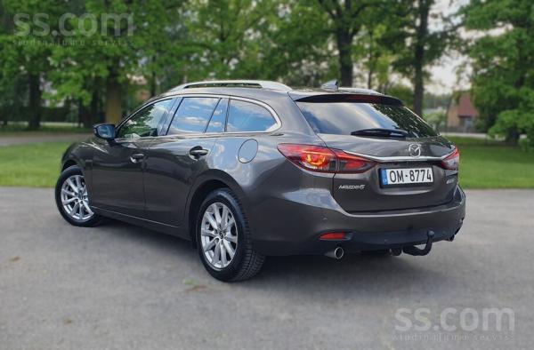 Brūns Mazda 6 2015 Jelgava, ar dzinēja tilpumu 2.20 L un nobraukumu 270 tūkst. km par 6500 €, foto 2 vietnē AUTOMOTO.COM.LV