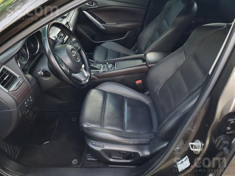 Brūns Mazda 6 2015 Jelgava, ar dzinēja tilpumu 2.20 L un nobraukumu 270 tūkst. km par 6500 €, foto 10 vietnē AUTOMOTO.COM.LV