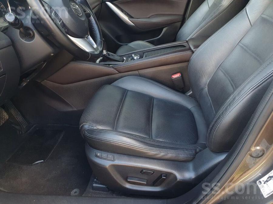 Brūns Mazda 6 2015 Jelgava, ar dzinēja tilpumu 2.20 L un nobraukumu 270 tūkst. km par 6500 €, foto 12 vietnē AUTOMOTO.COM.LV