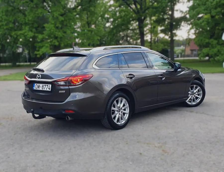Brūns Mazda 6 2015 Jelgava, ar dzinēja tilpumu 2.20 L un nobraukumu 270 tūkst. km par 6950 €, foto 5 vietnē AUTOMOTO.COM.LV
