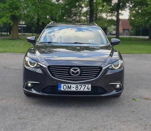 Brūns Mazda 6 2015 Jelgava, ar dzinēja tilpumu 2.20 L un nobraukumu 270 tūkst. km par 6950 €, foto 5 vietnē AUTOMOTO.COM.LV