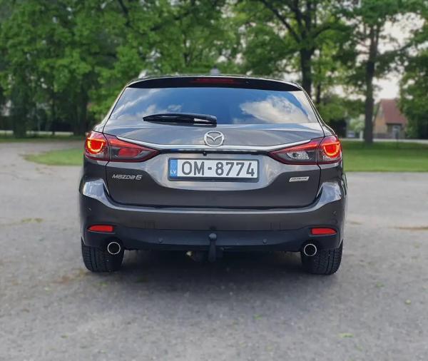 Brūns Mazda 6 2015 Jelgava, ar dzinēja tilpumu 2.20 L un nobraukumu 270 tūkst. km par 6950 €, foto 6 vietnē AUTOMOTO.COM.LV
