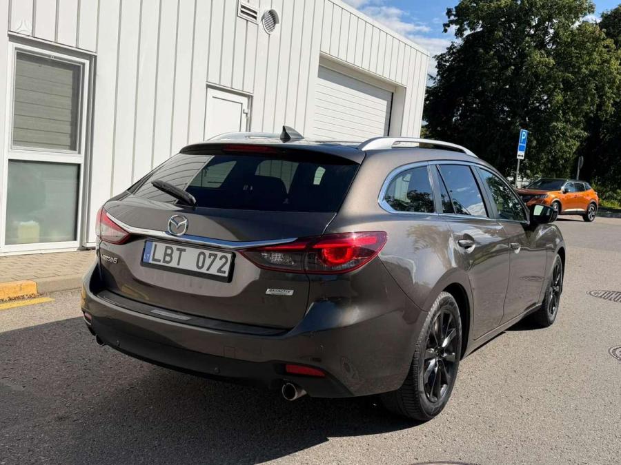 Brūns Mazda 6 2015 Trakai, ar dzinēja tilpumu 2.19 L un nobraukumu 260 tūkst. km par 5700 €, foto 4 vietnē AUTOMOTO.COM.LV