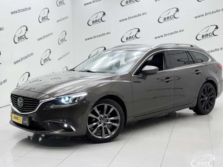 Brūns Mazda 6 2016 Viļņa, ar dzinēja tilpumu 2.19 L un nobraukumu 134 tūkst. km par 12200 €, foto 1 vietnē AUTOMOTO.COM.LV