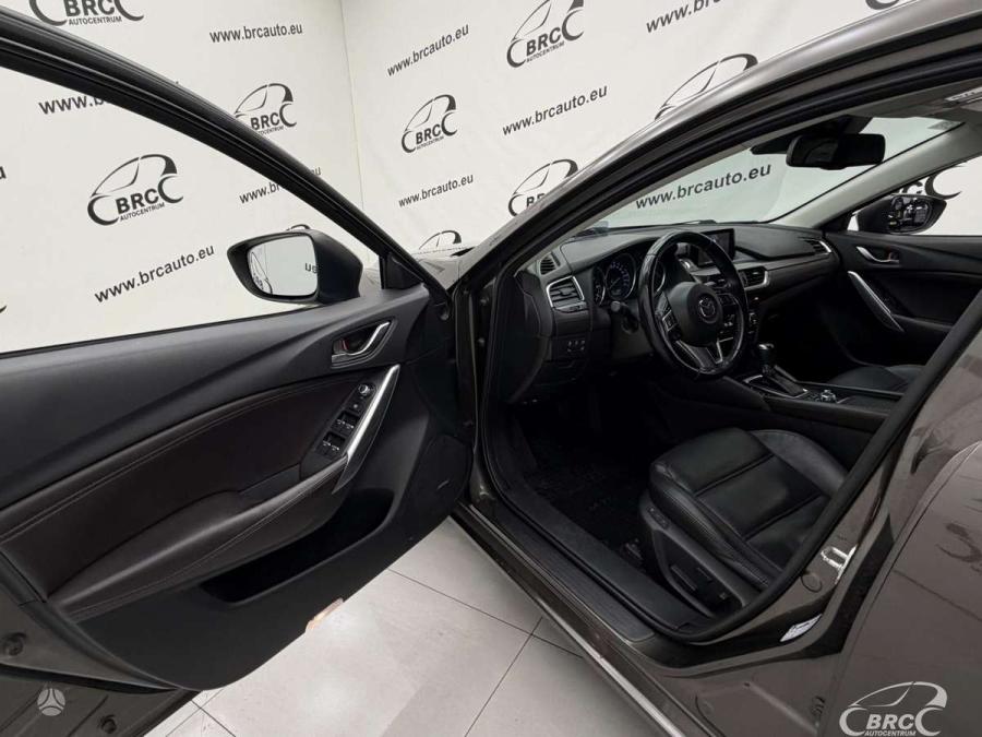 Brūns Mazda 6 2016 Viļņa, ar dzinēja tilpumu 2.19 L un nobraukumu 134 tūkst. km par 12200 €, foto 19 vietnē AUTOMOTO.COM.LV