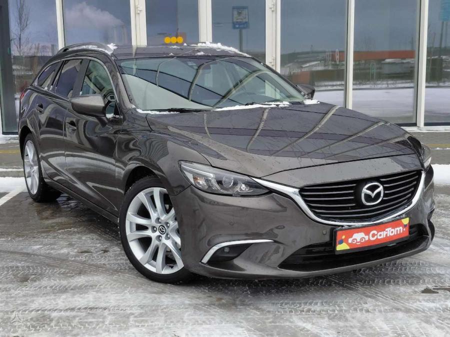 Brūns Mazda 6 2016 Viļņa, ar dzinēja tilpumu 2.19 L un nobraukumu 342 tūkst. km par 8000 €, foto 1 vietnē AUTOMOTO.COM.LV