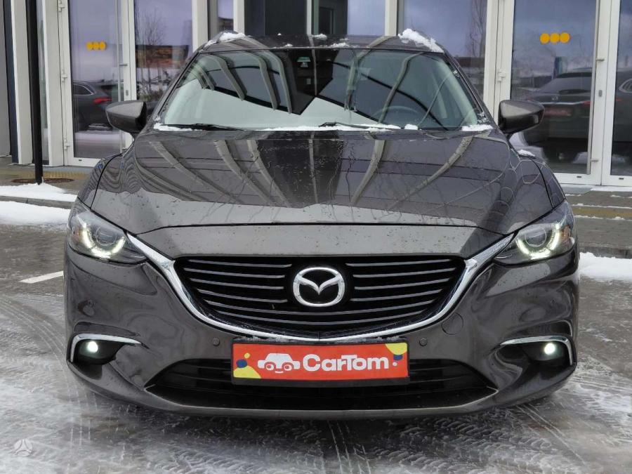 Brūns Mazda 6 2016 Viļņa, ar dzinēja tilpumu 2.19 L un nobraukumu 342 tūkst. km par 8000 €, foto 2 vietnē AUTOMOTO.COM.LV