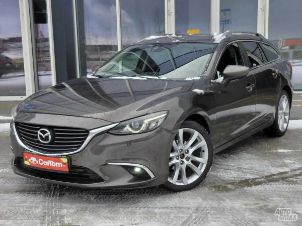 Brūns Mazda 6 2016 Viļņa, ar dzinēja tilpumu 2.20 L un nobraukumu 342 tūkst. km par 6900 €, foto 3 vietnē AUTOMOTO.COM.LV