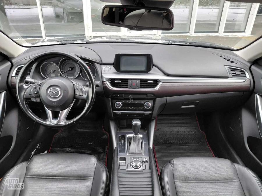 Brūns Mazda 6 2016 Viļņa, ar dzinēja tilpumu 2.20 L un nobraukumu 342 tūkst. km par 6900 €, foto 11 vietnē AUTOMOTO.COM.LV