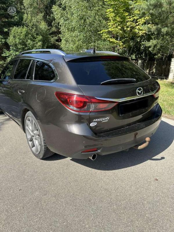 Brown Mazda 6 2016 in Elektrenai, with an engine capacity of 2.19 L and mileage of 135 thousand km for 10550 €, photo 4 on AUTOMOTO.COM.LV