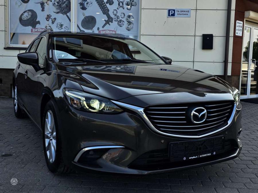 Brown Mazda 6 2016 in Kretinga, with an engine capacity of 2.19 L and mileage of 211 thousand km for 6899 €, photo 1 on AUTOMOTO.COM.LV