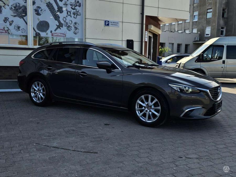 Brown Mazda 6 2016 in Kretinga, with an engine capacity of 2.19 L and mileage of 211 thousand km for 6899 €, photo 6 on AUTOMOTO.COM.LV