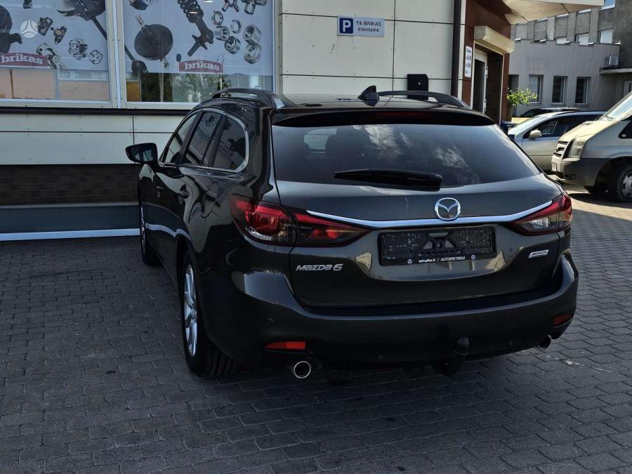 Brown Mazda 6 2016 in Kretinga, with an engine capacity of 2.19 L and mileage of 211 thousand km for 6899 €, photo 9 on AUTOMOTO.COM.LV