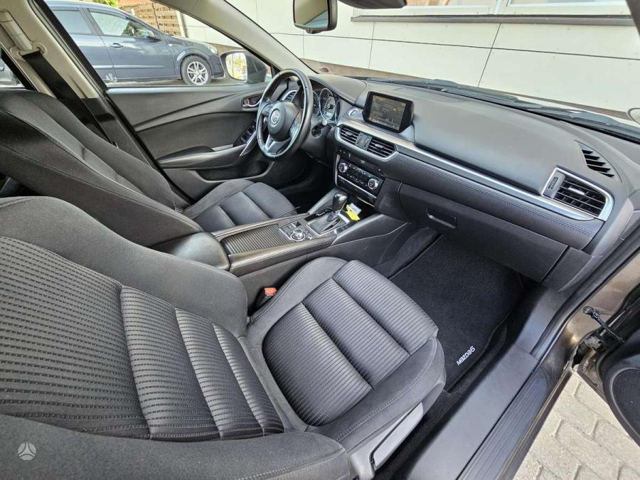 Brown Mazda 6 2016 in Kretinga, with an engine capacity of 2.19 L and mileage of 211 thousand km for 6899 €, photo 15 on AUTOMOTO.COM.LV