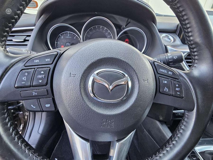 Brown Mazda 6 2016 in Kretinga, with an engine capacity of 2.19 L and mileage of 211 thousand km for 6899 €, photo 21 on AUTOMOTO.COM.LV