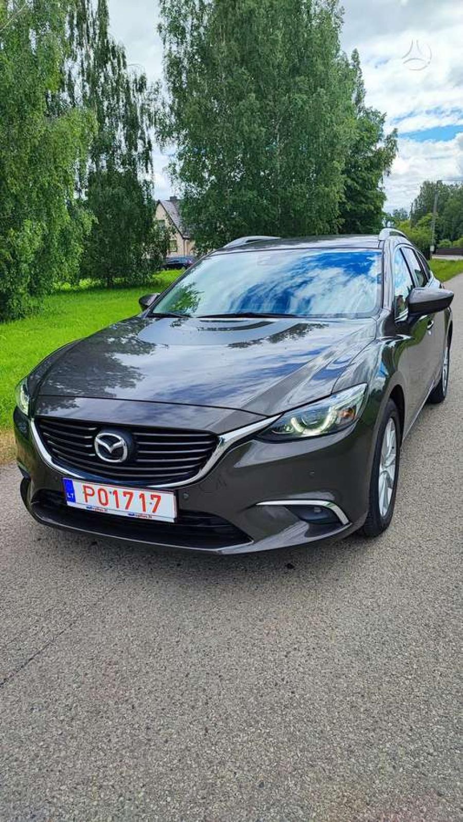 Brown Mazda 6 2016 in Marijampole, with an engine capacity of 2.19 L and mileage of 201 thousand km for 6900 €, photo 1 on AUTOMOTO.COM.LV