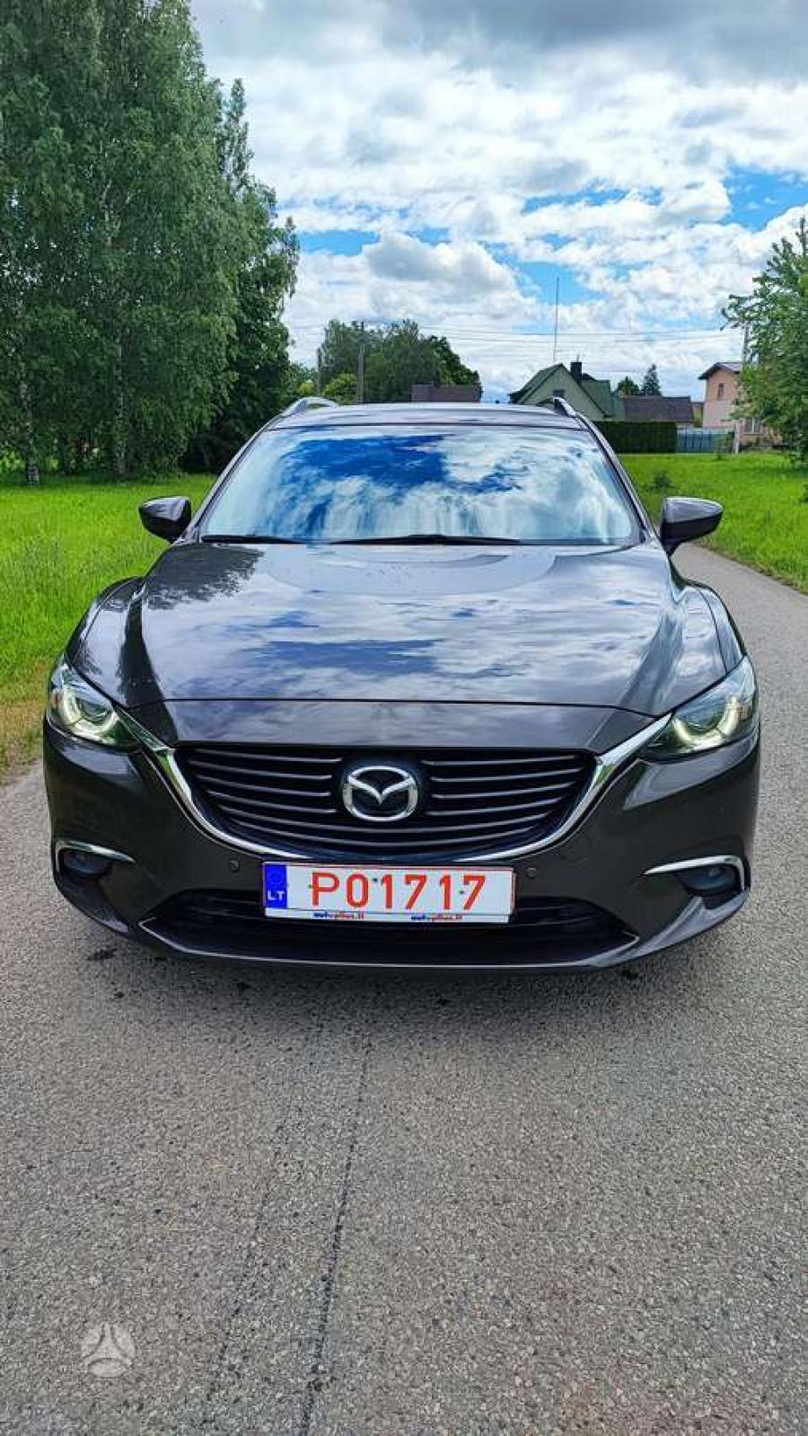Brown Mazda 6 2016 in Marijampole, with an engine capacity of 2.19 L and mileage of 201 thousand km for 6900 €, photo 3 on AUTOMOTO.COM.LV