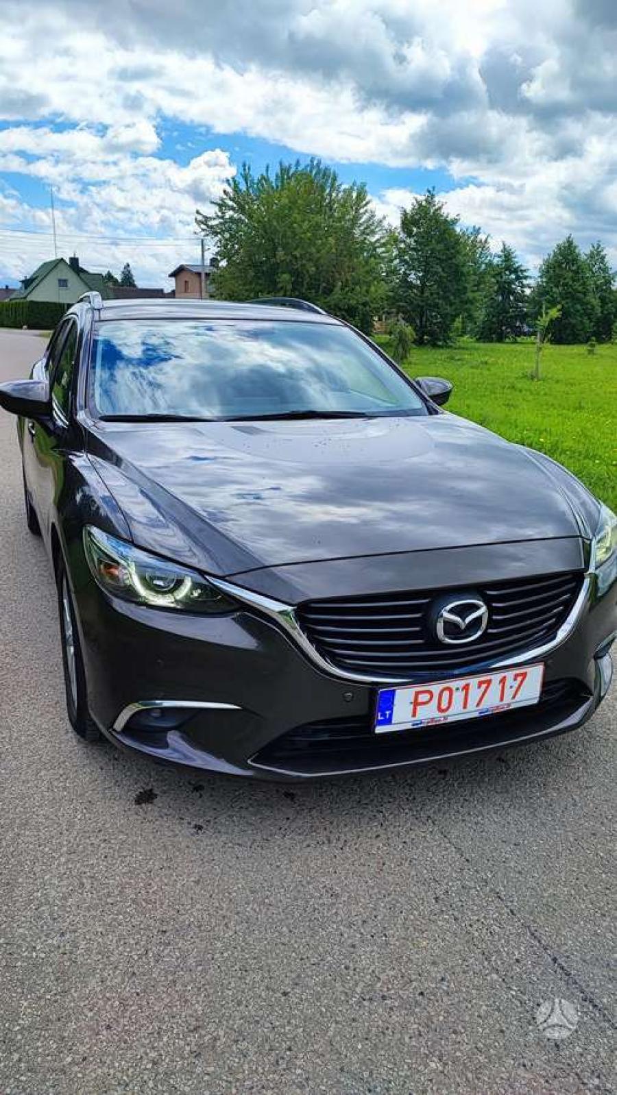Brown Mazda 6 2016 in Marijampole, with an engine capacity of 2.19 L and mileage of 201 thousand km for 6900 €, photo 4 on AUTOMOTO.COM.LV