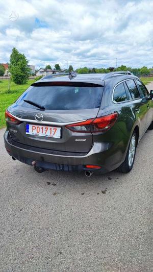 Brown Mazda 6 2016 in Marijampole, with an engine capacity of 2.19 L and mileage of 201 thousand km for 6900 €, photo 6 on AUTOMOTO.COM.LV