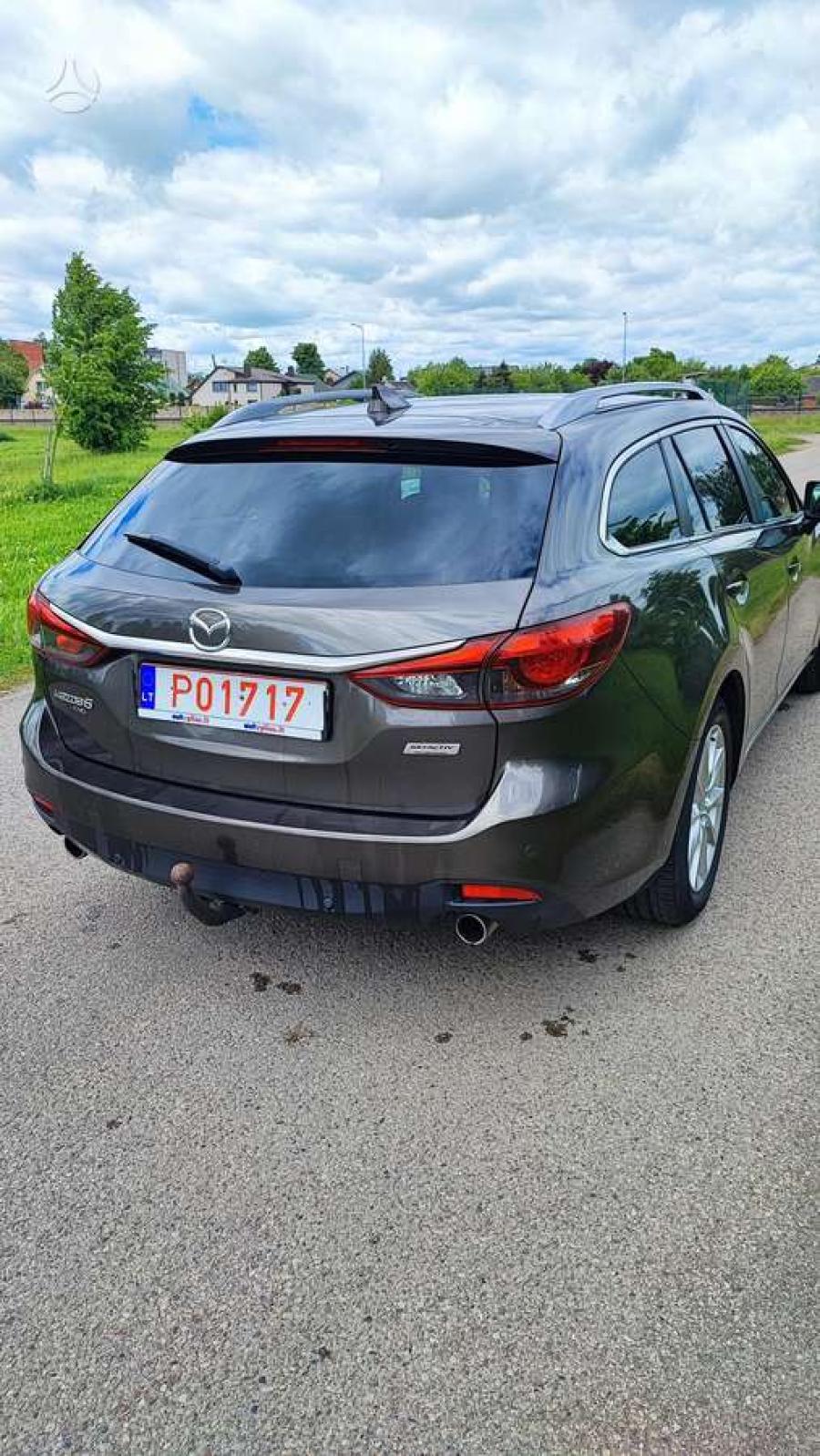 Brown Mazda 6 2016 in Marijampole, with an engine capacity of 2.19 L and mileage of 201 thousand km for 6900 €, photo 6 on AUTOMOTO.COM.LV