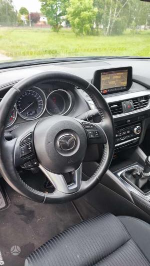 Brown Mazda 6 2016 in Marijampole, with an engine capacity of 2.19 L and mileage of 201 thousand km for 6900 €, photo 9 on AUTOMOTO.COM.LV