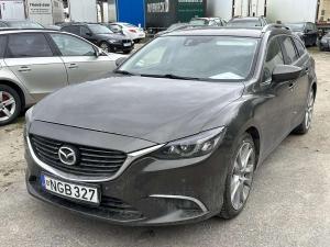 Brūns Mazda 6 2016 Viļņa, ar dzinēja tilpumu 2.19 L un nobraukumu 342 tūkst. km par 6400 €, foto 4 vietnē AUTOMOTO.COM.LV