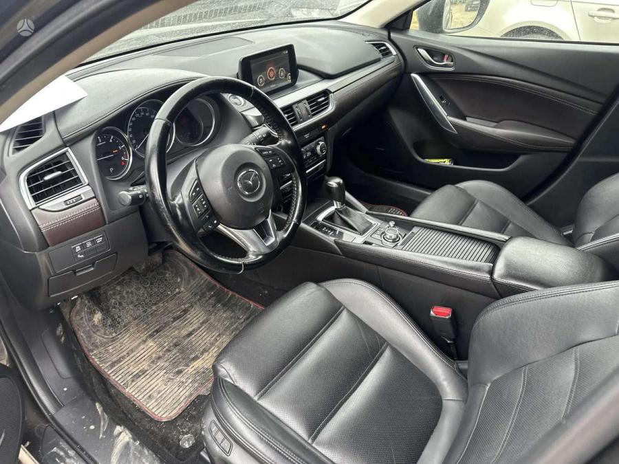Brūns Mazda 6 2016 Viļņa, ar dzinēja tilpumu 2.19 L un nobraukumu 342 tūkst. km par 6400 €, foto 8 vietnē AUTOMOTO.COM.LV