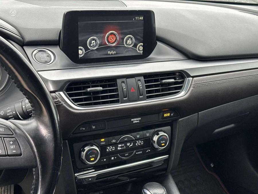 Brūns Mazda 6 2016 Viļņa, ar dzinēja tilpumu 2.19 L un nobraukumu 342 tūkst. km par 6400 €, foto 10 vietnē AUTOMOTO.COM.LV