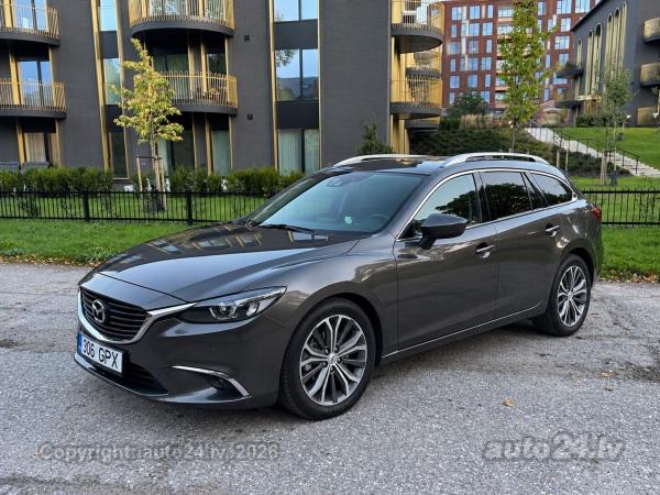 Brown Mazda 6 2016 in Tallinn, with an engine capacity of 2.20 L and mileage of 148 thousand km for 9350 €, photo 3 on AUTOMOTO.COM.LV