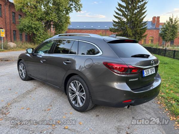 Brown Mazda 6 2016 in Tallinn, with an engine capacity of 2.20 L and mileage of 148 thousand km for 9350 €, photo 6 on AUTOMOTO.COM.LV