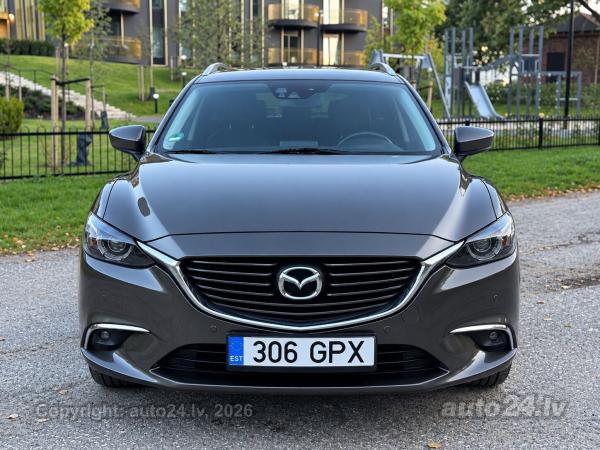 Brown Mazda 6 2016 in Tallinn, with an engine capacity of 2.20 L and mileage of 148 thousand km for 9350 €, photo 7 on AUTOMOTO.COM.LV