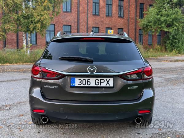 Brown Mazda 6 2016 in Tallinn, with an engine capacity of 2.20 L and mileage of 148 thousand km for 9350 €, photo 8 on AUTOMOTO.COM.LV