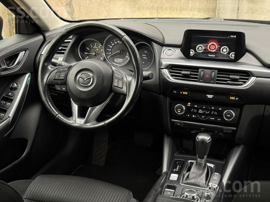 Brūns Mazda 6 2017 Rīga, ar dzinēja tilpumu 2.00 L un nobraukumu 220 tūkst. km par 10500 €, foto 12 vietnē AUTOMOTO.COM.LV