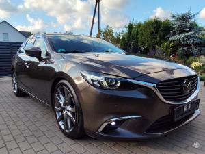 Brown Mazda 6 2017 in Vilnius, with an engine capacity of 2.19 L and mileage of 192 thousand km for 7650 €, photo  on AUTOMOTO.COM.LV