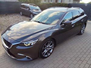 Brown Mazda 6 2017 in Vilnius, with an engine capacity of 2.19 L and mileage of 192 thousand km for 7650 €, photo 7 on AUTOMOTO.COM.LV