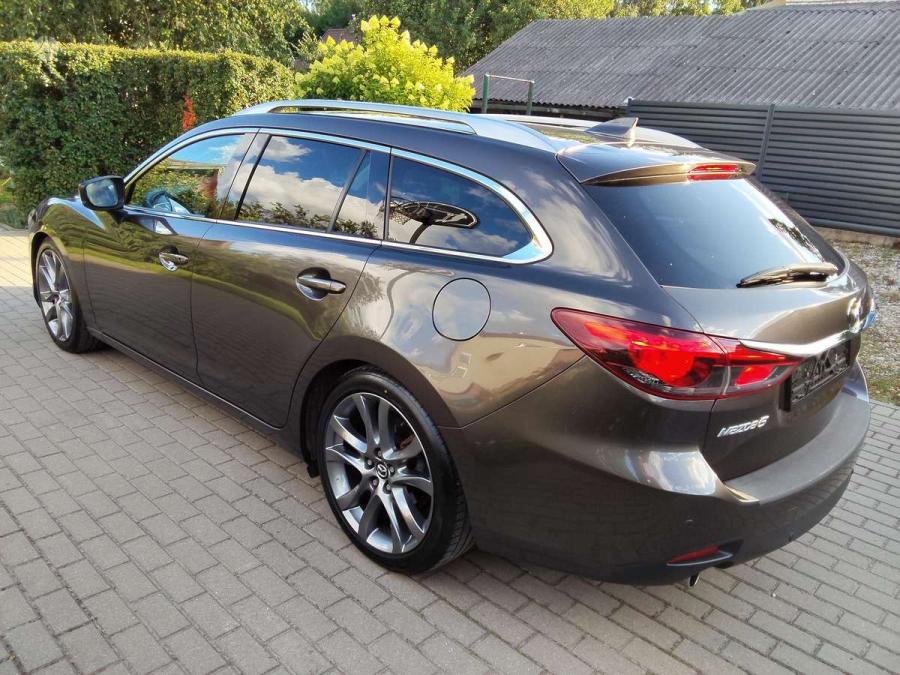 Brown Mazda 6 2017 in Vilnius, with an engine capacity of 2.19 L and mileage of 192 thousand km for 7650 €, photo 8 on AUTOMOTO.COM.LV