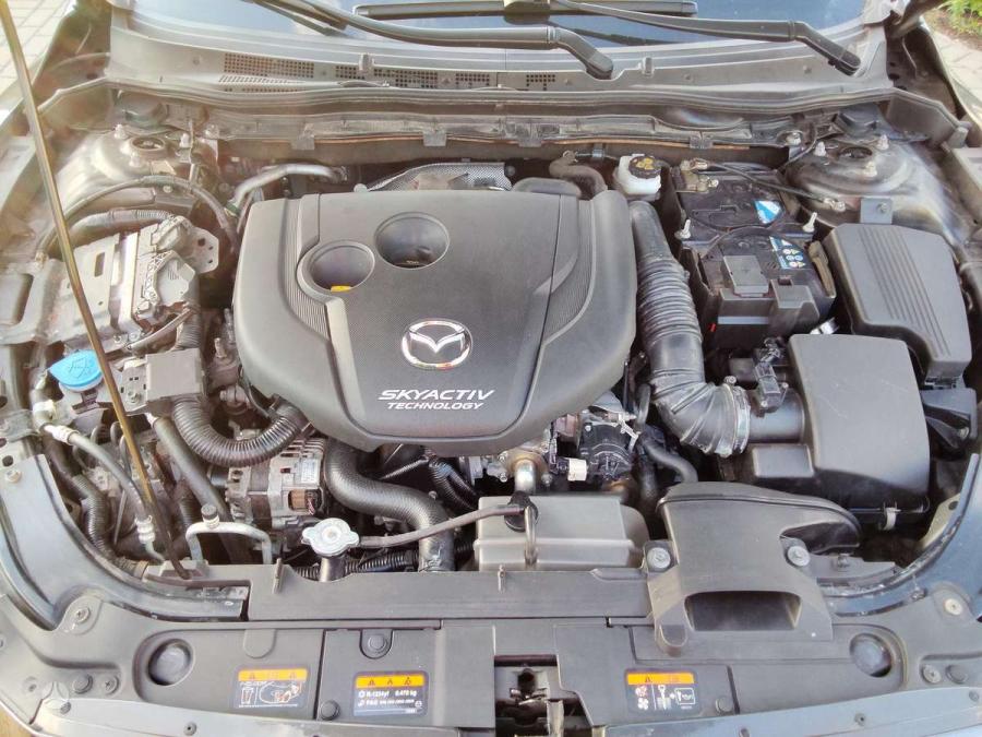 Brown Mazda 6 2017 in Vilnius, with an engine capacity of 2.19 L and mileage of 192 thousand km for 7650 €, photo 24 on AUTOMOTO.COM.LV