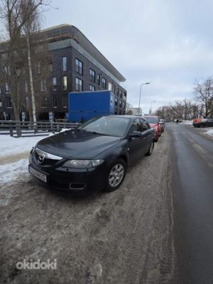 Green Mazda 6 2006 in Tallinn, with an engine capacity of 1.80 L and mileage of 197 thousand km for 2000 €, photo 3 on AUTOMOTO.COM.LV