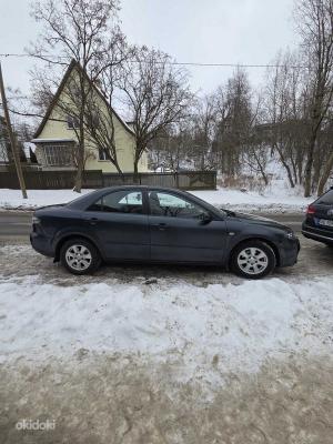 Green Mazda 6 2006 in Tallinn, with an engine capacity of 1.80 L and mileage of 197 thousand km for 2000 €, photo 9 on AUTOMOTO.COM.LV