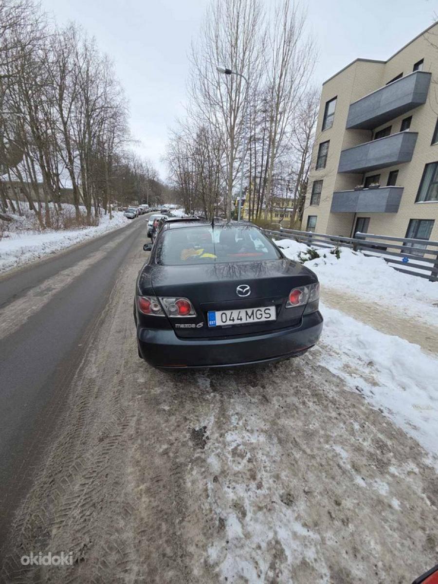 Green Mazda 6 2006 in Tallinn, with an engine capacity of 1.80 L and mileage of 197 thousand km for 2000 €, photo 11 on AUTOMOTO.COM.LV