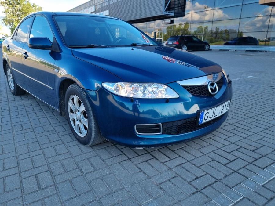 Green Mazda 6 2008 in Kaunas, with an engine capacity of 1.80 L and mileage of 308 thousand km for 850 €, photo 3 on AUTOMOTO.COM.LV