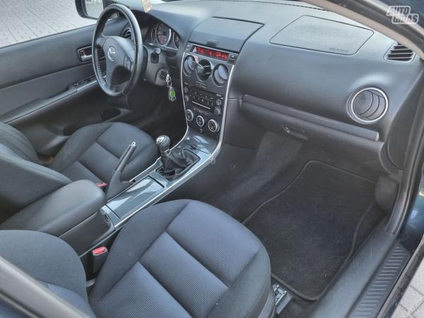 Green Mazda 6 2008 in Kaunas, with an engine capacity of 1.80 L and mileage of 308 thousand km for 850 €, photo 7 on AUTOMOTO.COM.LV