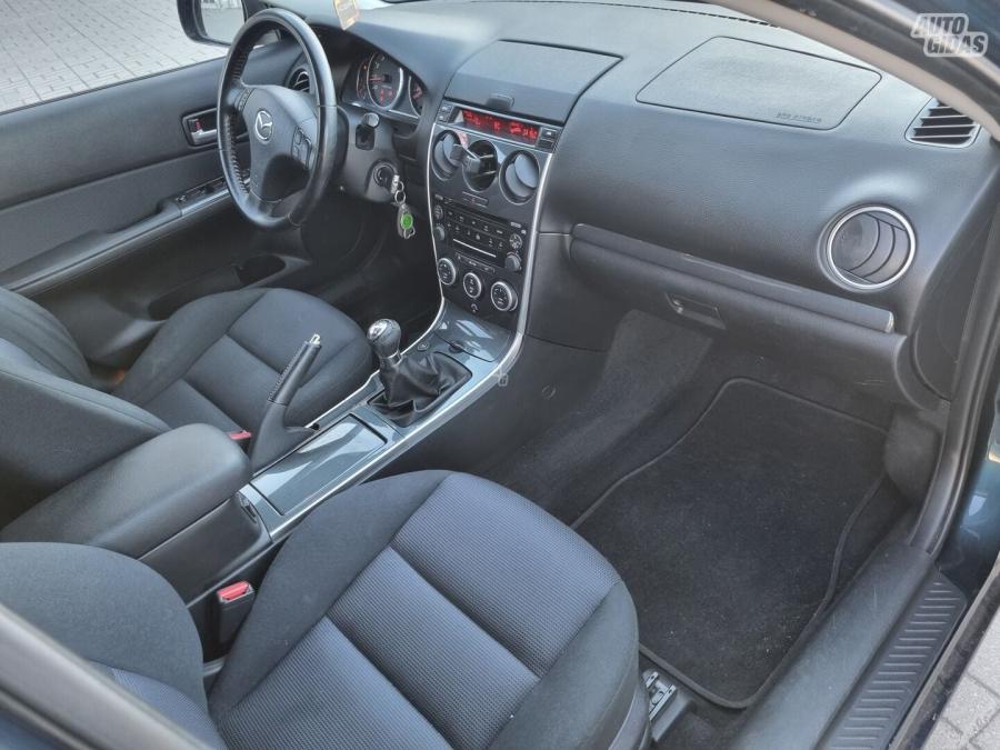 Green Mazda 6 2008 in Kaunas, with an engine capacity of 1.80 L and mileage of 308 thousand km for 850 €, photo 8 on AUTOMOTO.COM.LV