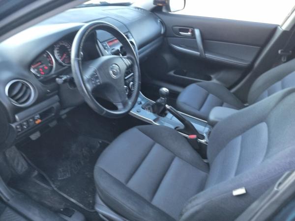 Green Mazda 6 2008 in Kaunas, with an engine capacity of 1.80 L and mileage of 308 thousand km for 850 €, photo 8 on AUTOMOTO.COM.LV